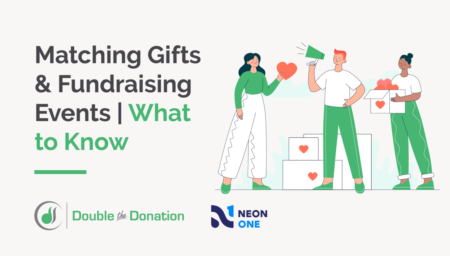 Matching Gifts & Fundraising Events | What to Know - Neon One